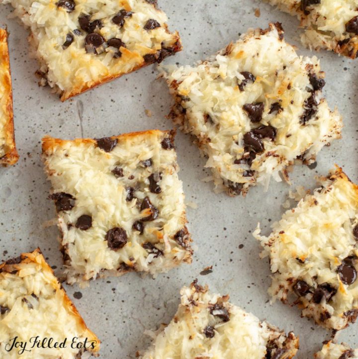 Keto Coconut Bars - Low Carb, Dairy-Free, EASY | Joy Filled Eats
