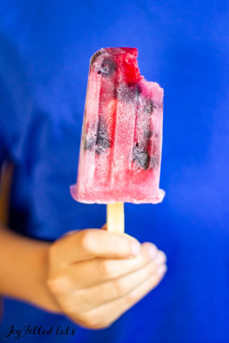 Sugar-Free Popsicles - Low Carb, Keto, THM FP | Joy Filled Eats