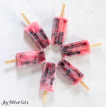 Sugar-Free Popsicles - Low Carb, Keto, THM FP | Joy Filled Eats