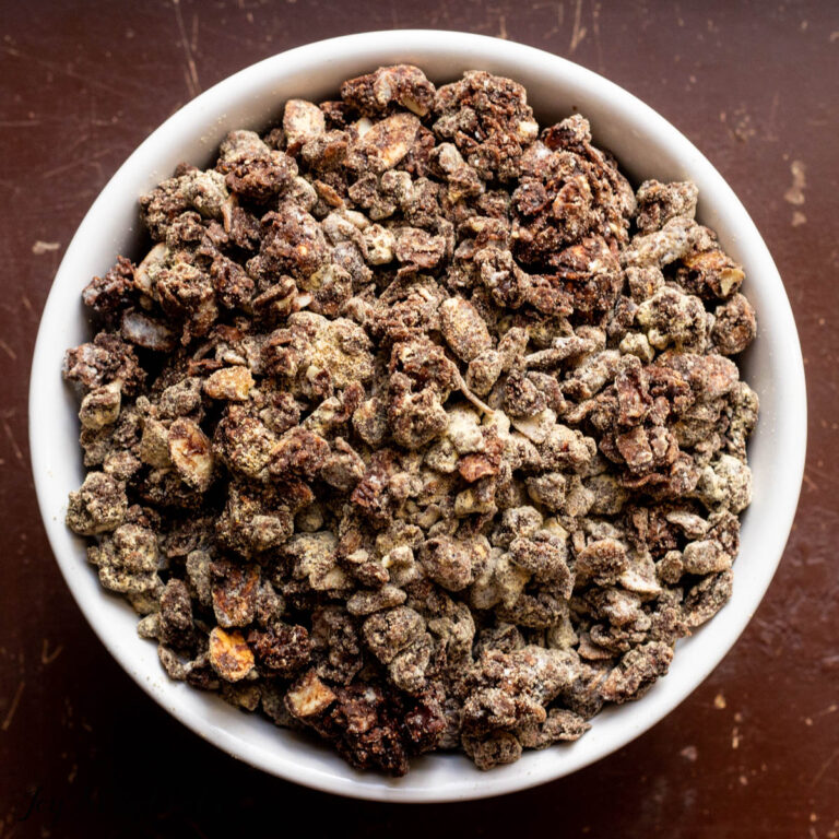 Healthy Muddy Buddies (Easy Low Carb Recipe) | Joy Filled Eats
