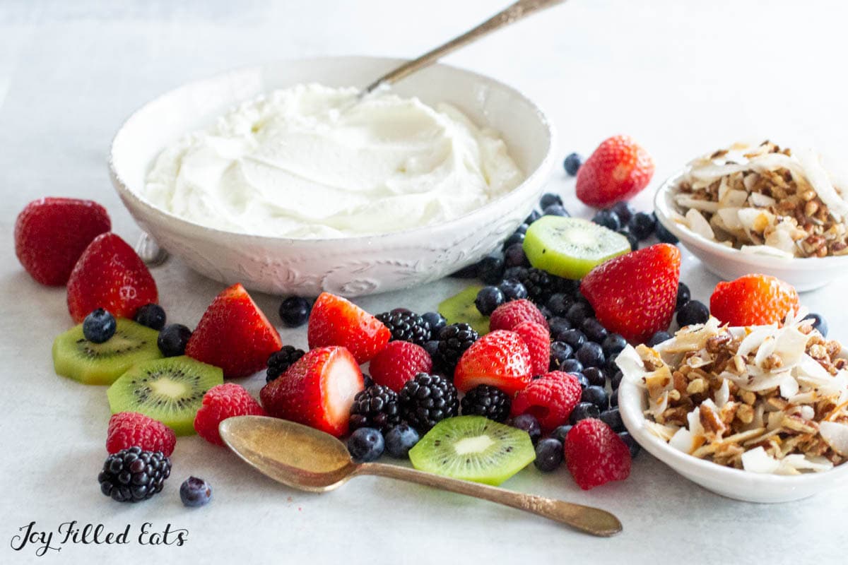 Keto Yogurt Parfait Recipe with Low Carb Granola